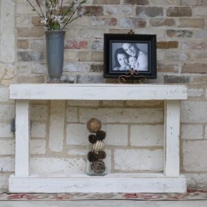 Pedestal Console (White)