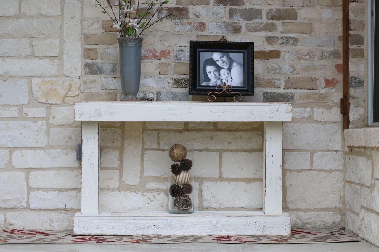 Pedestal Console (White)