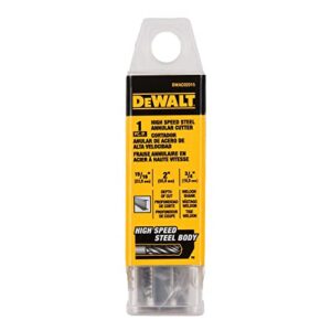 DEWALT DWAC02015 15/16" X 2" HSS ANNULAR Cutter 3/4" Weldon