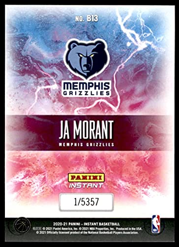 Basketball NBA 2020-21 Panini Instant Breakaway #B13 Ja Morant Grizzlies