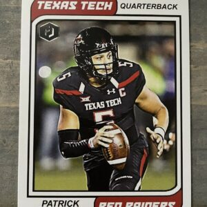 Patrick Mahomes II Rookie Card RC 2016 Future Jerseys College Card Texas Tech Red Raiders KC Chiefs