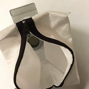 clean base zipper bag - reusable clean base automatic dirt disposal bag for i3+, i6+, i7+, i8+, s9+, and all irobot clean base models