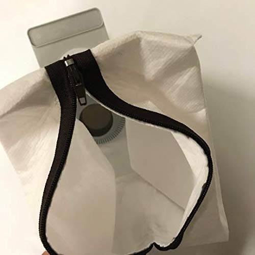 Clean Base Zipper Bag - Reusable Clean Base Automatic Dirt Disposal Bag for i3+, i6+, i7+, i8+, s9+, and all iRobot clean base models