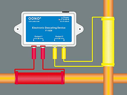 Electronic Descaler Water Conditioner Hard Water Softener, Alternative Water Softener, F-1029