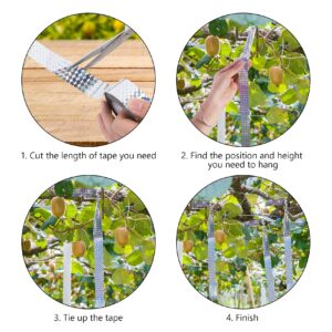 Mageloly 500 Foot Bird Scare Tape, Bird Flash Woodpecker Pigeon Deterrent Bird Scare Ribbon Repellent Devices Tape Keep Birds Away Outdoor