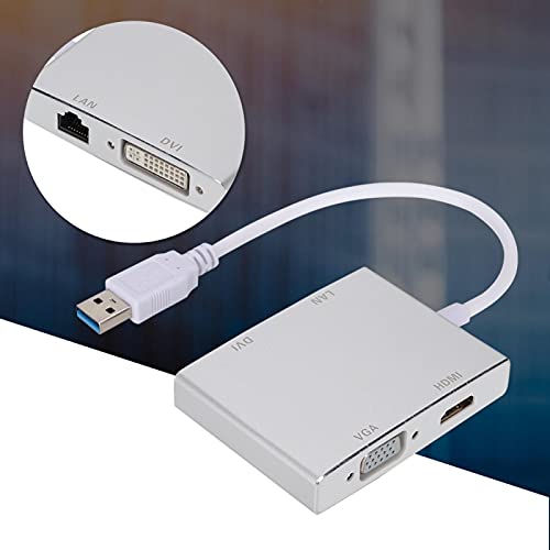 Converter Adapter USB 3.0 to VGA/HDMI/LAN/DVI for Computer Desktop