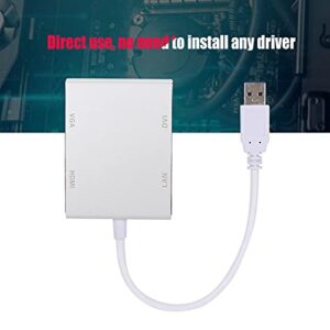 Converter Adapter USB 3.0 to VGA/HDMI/LAN/DVI for Computer Desktop