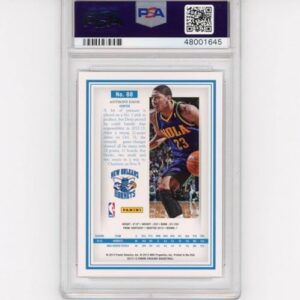 Graded 2012-13 Panini Crusade Anthony Davis #88 Rookie RC Basketball Card PSA 10 Gem Mint