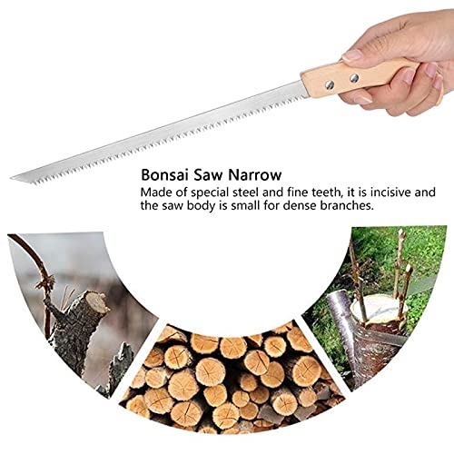 Bonsai Saw Narrow Small Tooth Saw Tree Saw Narrow for fruit trees