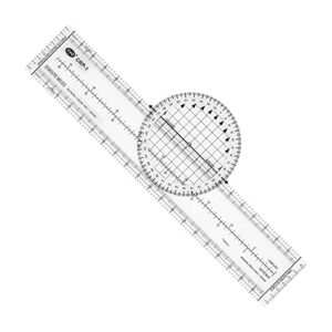 cya rotating plotter aviation, flight azimuth plotter for pilot students