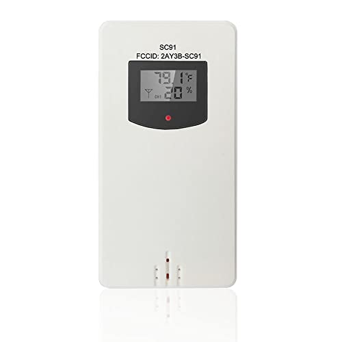 SMARTRO Wireless Remote Sensor Indoor Outdoor Thermometer Replacement for SC91/SC62