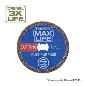 Dremel Max Life EZ545HP 1-12" (38.1mm) High Performance Diamond Wheel , Blue