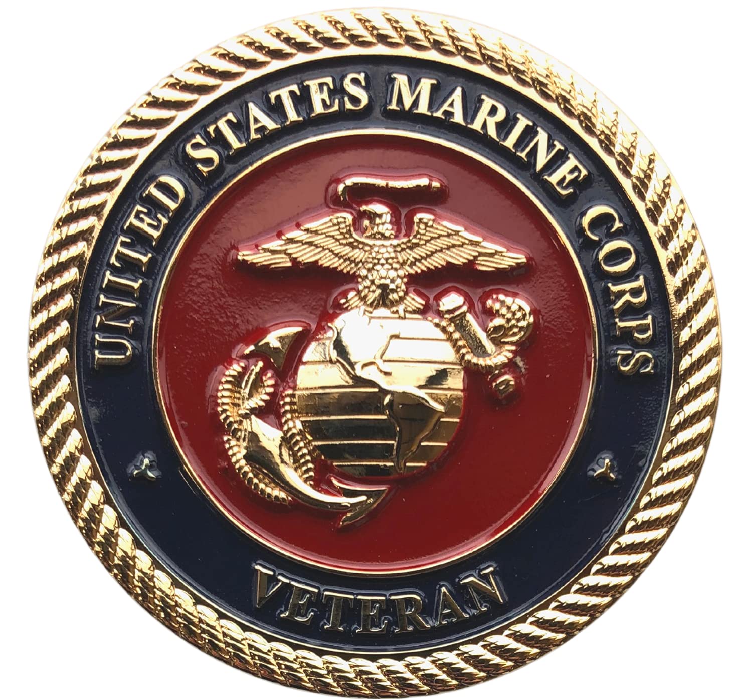 United States Marine Corps Veteran USMC Service to A Grateful Nation Challenge Coin