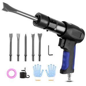 yon.sou. 13-piece air hammer set with 5pcs chisels