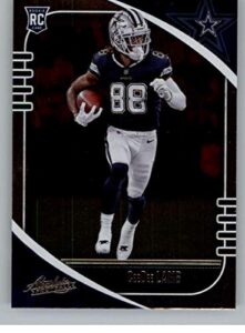 2020 panini absolute #115 ceedee lamb rc rookie dallas cowboys nfl football trading card