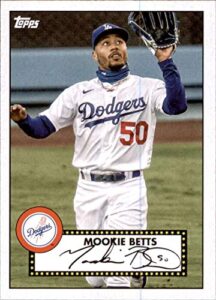 baseball mlb 2021 topps 1952 topps redux #t52-6 mookie betts nm-mt dodgers