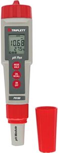 triplett ph180 waterproof ph tester pen, 0 to 14 ph