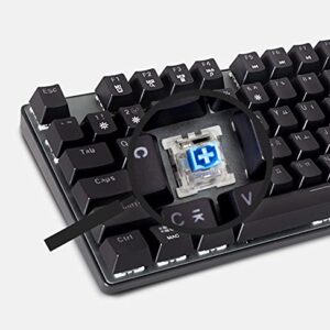 Hansung GTune MKF30S Rainbow Keyboard Black (Korean/English) (Brown Switch)