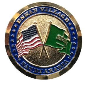 united states air force usaf saudi arabia challenge coin