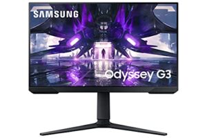 samsung odyssey g3 fhd gaming monitor, 144hz, hdmi, vertical monitor, amd freesync premium, g30a (ls24ag302nnxza),24-inch