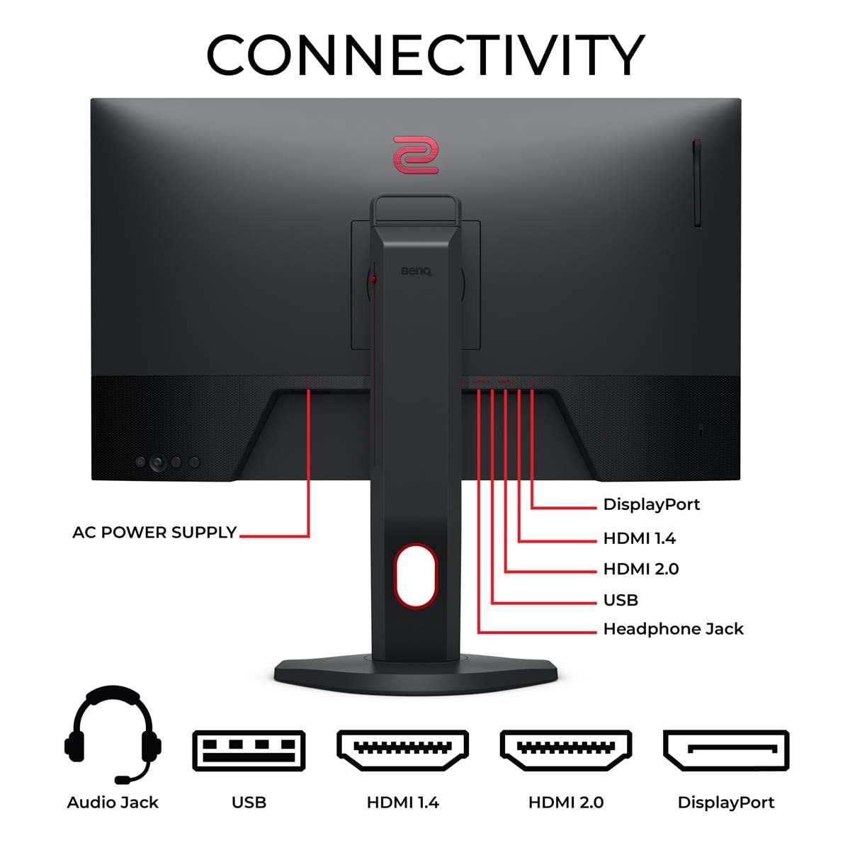 BenQ ZOWIE XL2731K 27-Inch 165Hz Gaming Monitor | 1080P | DyAc | PS5 & Xbox 120FPS Compatible | Native Fast Response TN Panel | Black eQualizer | Color Vibrance