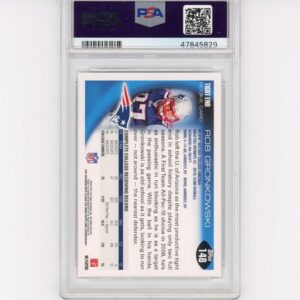 Graded 2010 Topps Rob Gronkowski #148 Rookie RC Football Card PSA 10 Gem Mint