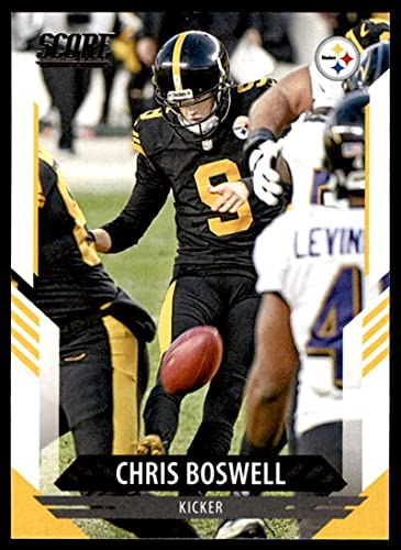 Football NFL 2021 Score #119 Chris Boswell Steelers