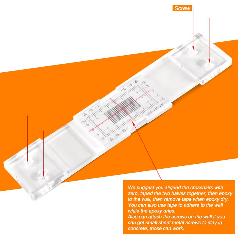 Crack Monitoring Record, Standard Tell-Tale Crack Monitor for the Standard and Corner Tell-Tale