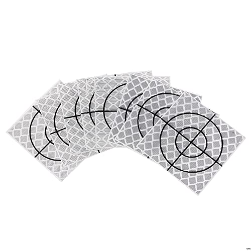 Survey Reflector Targets Self-Adhesive 30mm 20pcs