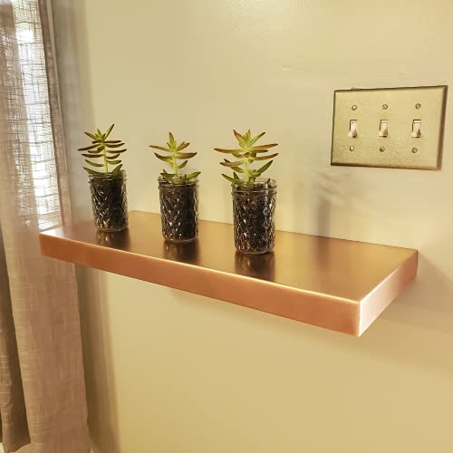 Copper Floating Shelf