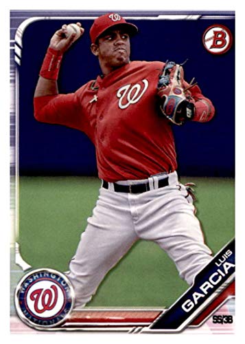 2019 BOWMAN PROSPECTS #BP-64 LUIS GARCIA NATIONALS BASEBALL MLB