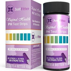 Just Fitter Vaginal pH Test. pH Balance Test Strips for Women. This Vaginal pH Test Helps Detect BV Bacterial Vaginosis or Vaginal Infection. Feminine pH Test Strip, a Must Have for Womens pH Balance