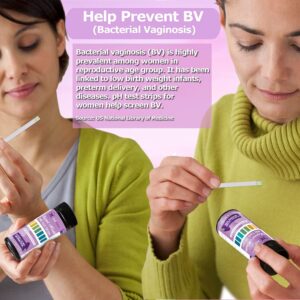 Just Fitter Vaginal pH Test. pH Balance Test Strips for Women. This Vaginal pH Test Helps Detect BV Bacterial Vaginosis or Vaginal Infection. Feminine pH Test Strip, a Must Have for Womens pH Balance