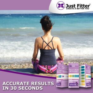 Just Fitter Vaginal pH Test. pH Balance Test Strips for Women. This Vaginal pH Test Helps Detect BV Bacterial Vaginosis or Vaginal Infection. Feminine pH Test Strip, a Must Have for Womens pH Balance