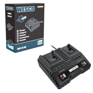 wesco 20v charger, ws9919