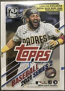 2021 topps series 2 mlb baseball blaster box (7 pks/bx)