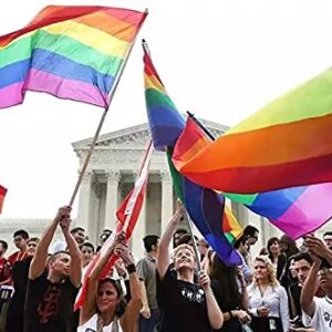 Progress Pride Rainbow Flag 3x5 Outdoor-Vivid Color Bisexual LGBTQ Community Banner Non Binary Transgender Inlcusive Gay Pride Lesbian Flags