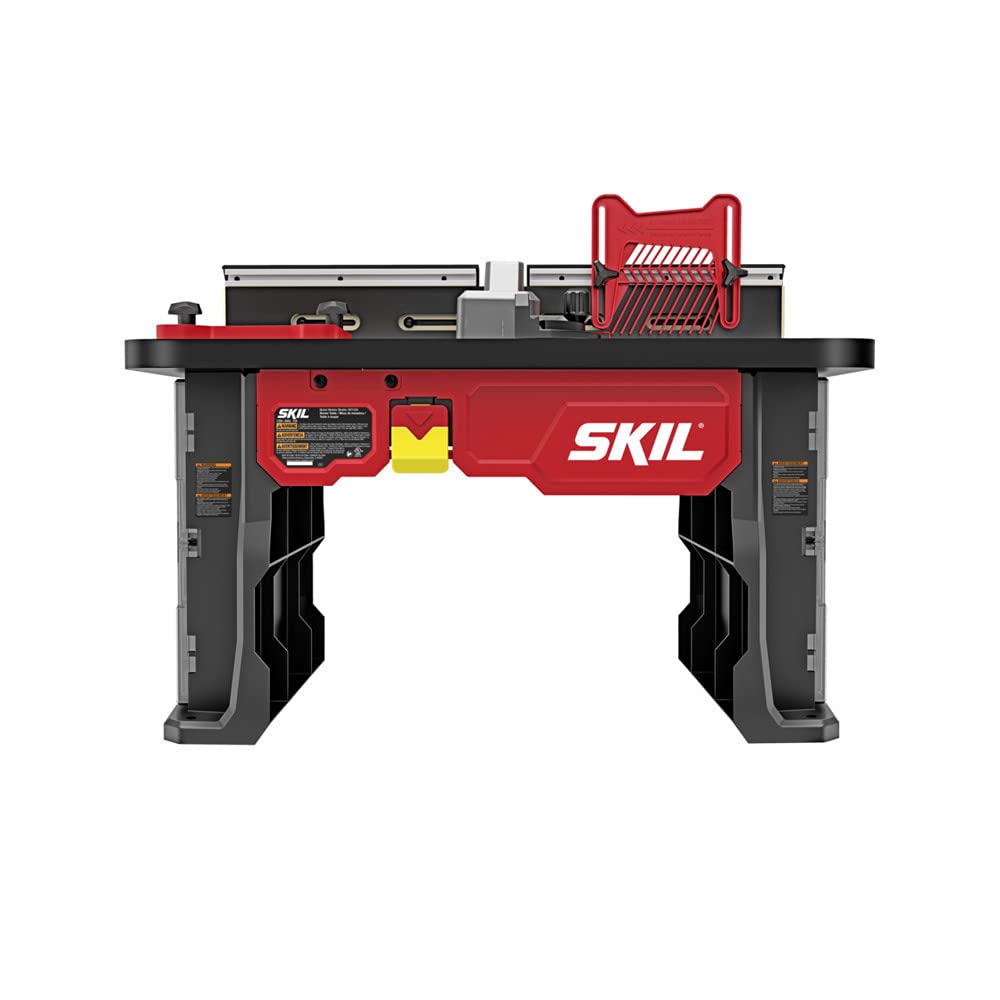 SKIL SRT1039 Benchtop Portable Router Table with Dual Sided Integrated Bit Storage