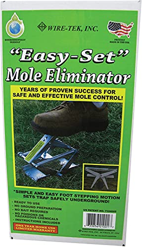 Wire Tek 1001 EasySet Mole Eliminator Trap (4)