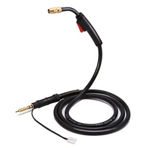 mulmart 15 ft h100s2-10 (245924) h-10 mig welding gun 100amp welding torch stinger replacement for hobart handler 130xl, 135, 140, 175, 187 and autoarc xlt142 & xlt182