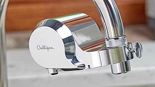 Culligan CFM-300CR, Faucet Mount Water Filter System, WQA Certified to Reduce PFOA/PFOS, Chrome