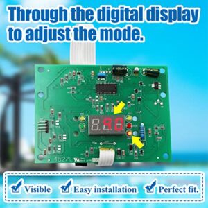 IDXL2DB1930 Display Board Replacement for Hayward H350FDP and Induced Draft Heater Models H250IDL2, H350IDL2, and H400IDL2