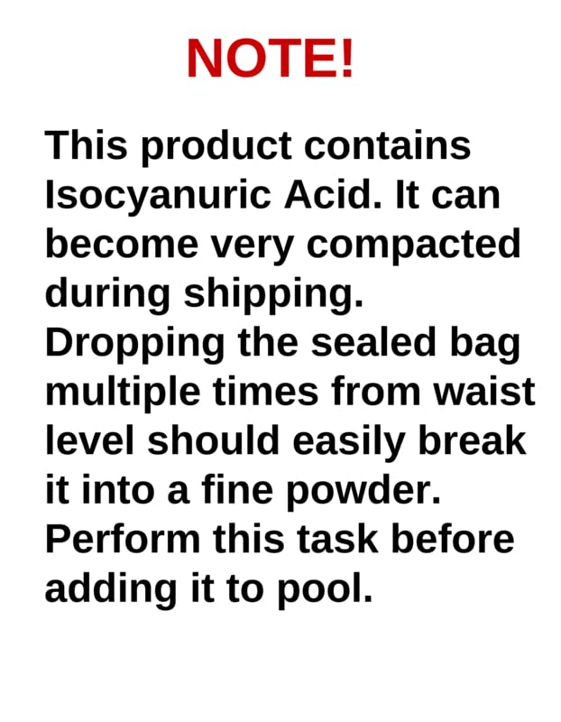 Pool Conditioner Chlorine Stabilizer 10lb Bag