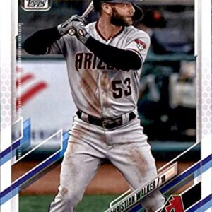 2021 Topps #386 Christian Walker Arizona Diamondbacks Baseball Card