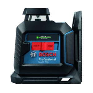 Bosch GLL50-40G Green-Beam Self-Leveling 360° Cross-Line Laser