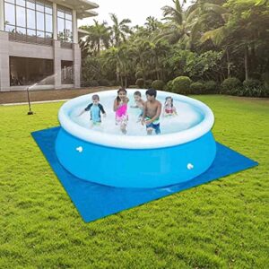 10Ft Round Swimming Pool Ground Cloth for Above Ground Pools,Pool Blanket for Frame Pools,Round Pool Accessories