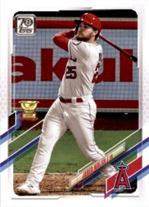 2021 topps #575 jared walsh nm-mt los angeles angels baseball