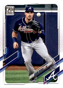 2021 topps #601 adam duvall nm-mt atlanta braves baseball