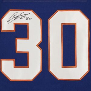 Ilya Sorokin New York Islanders Autographed Blue Adidas Authentic Jersey - Autographed NHL Jerseys