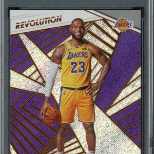 LeBron James 2018 Panini Revolution Basketball Card #40 Graded PSA 10 GEM MINT